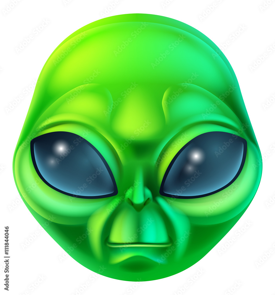 Cartoon Alien Character Stock Vector | Adobe Stock