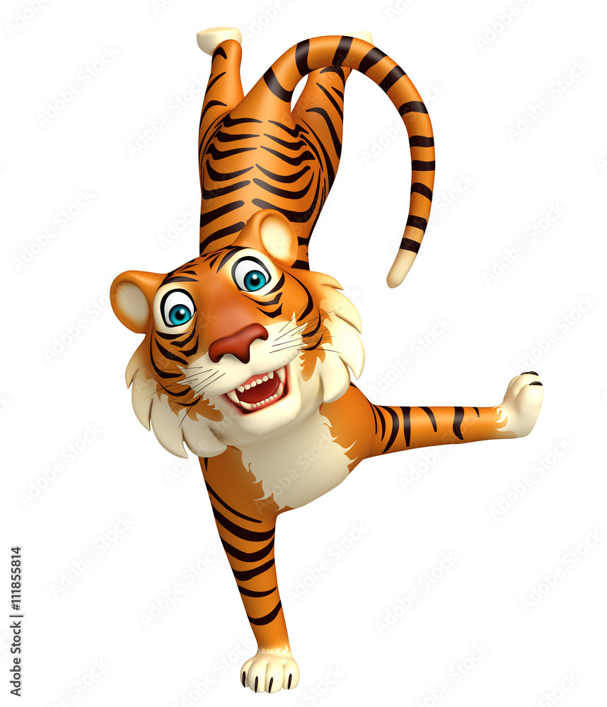 Funny Tiger Cartoon