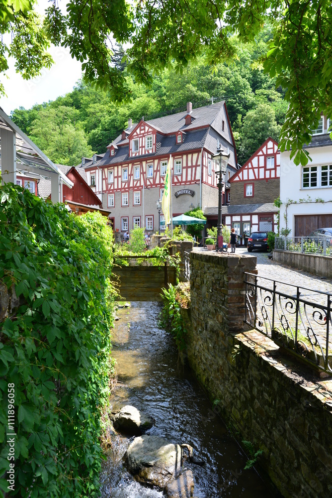 Braubach am Rhein im Oberen Mittelrheintal Stock Photo | Adobe Stock