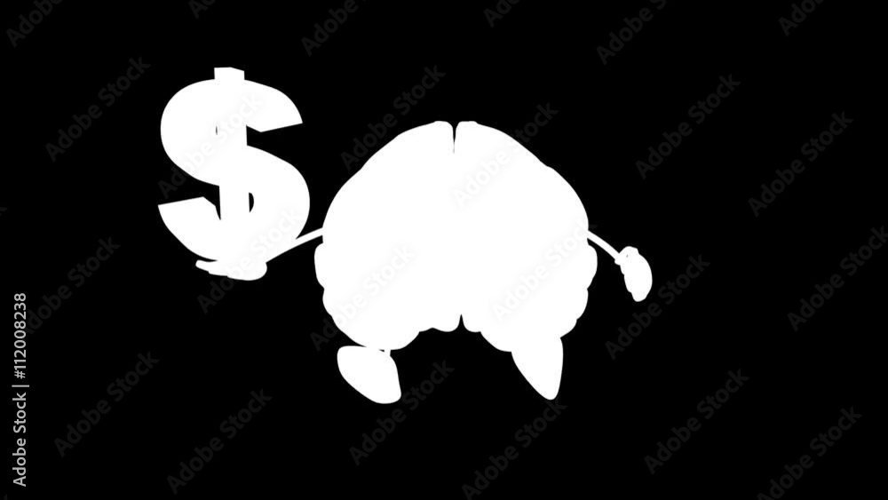 Brain - computer animation Stock Video | Adobe Stock