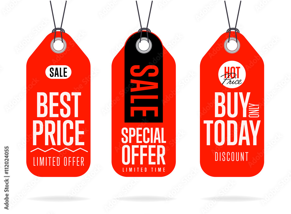 Special Offer Tag Vector