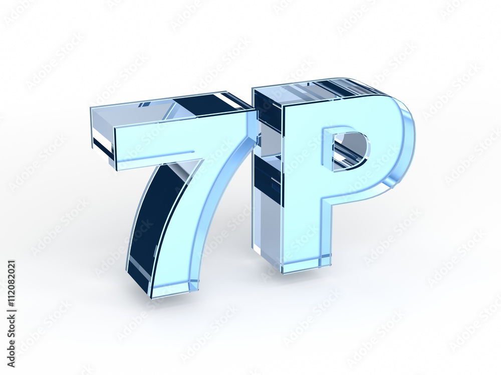 7P concept (7P marketing mix) Stock Illustration | Adobe Stock