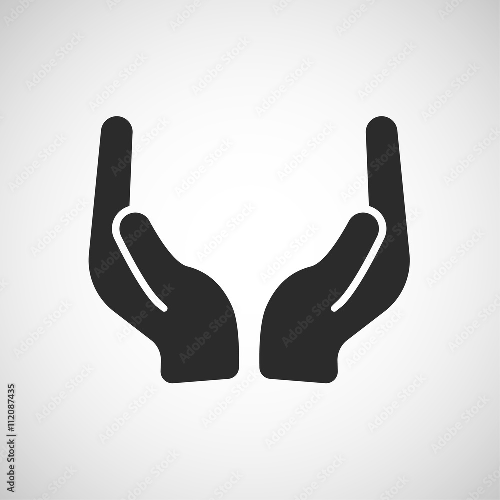 prayer hands icon Stock Illustration | Adobe Stock