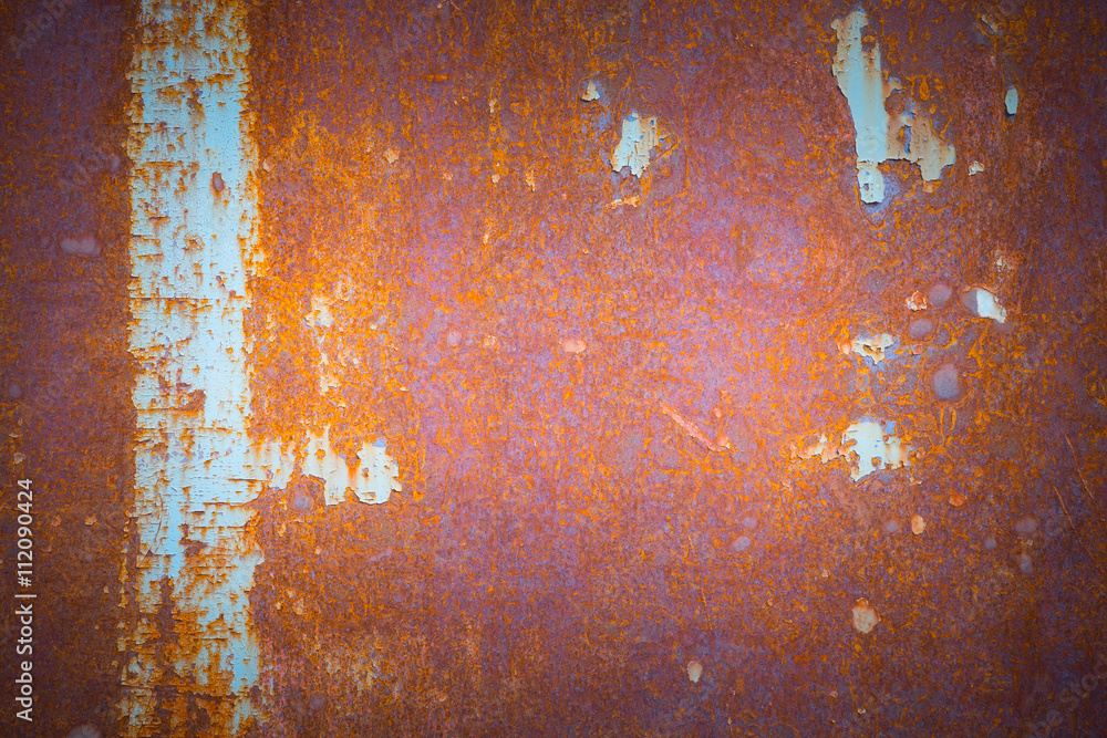 weathered steel texture and wall background. For product display Stock ...