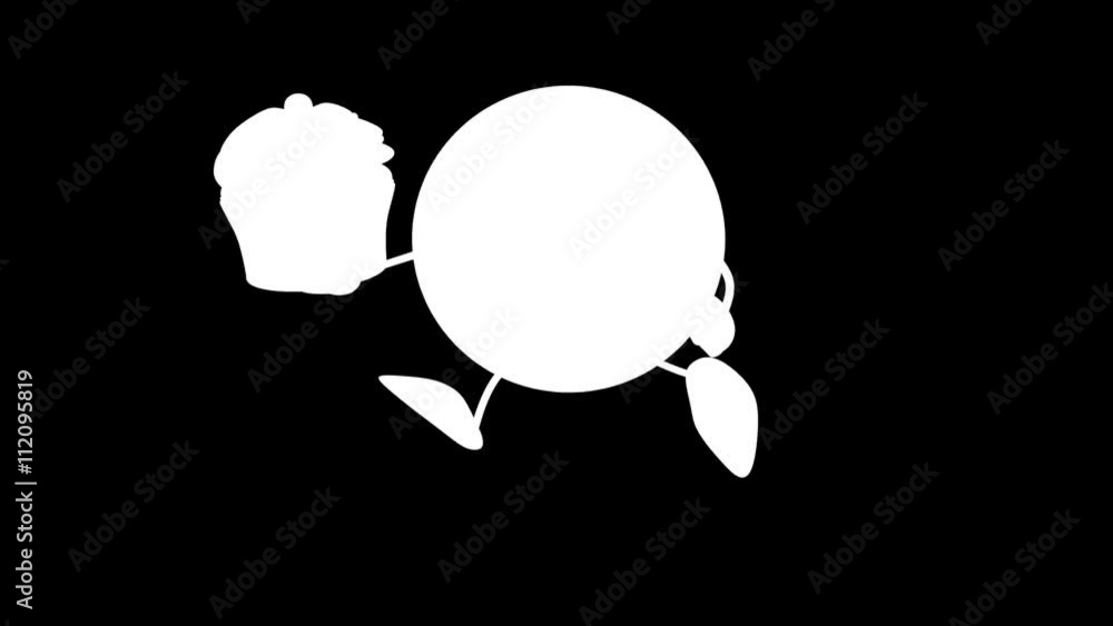 Fun eye - Computer animation Stock Video | Adobe Stock