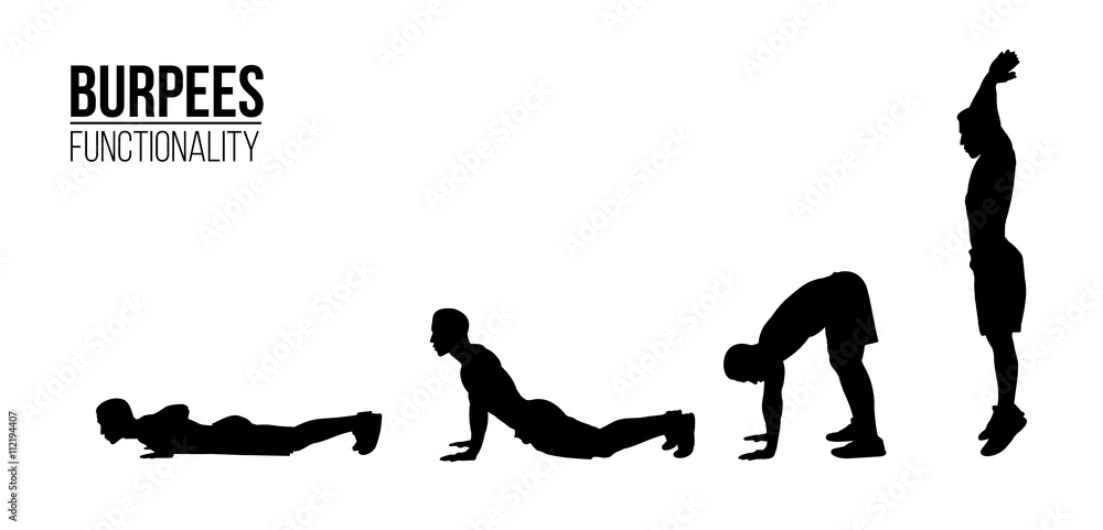 burpee Stock Vector | Adobe Stock