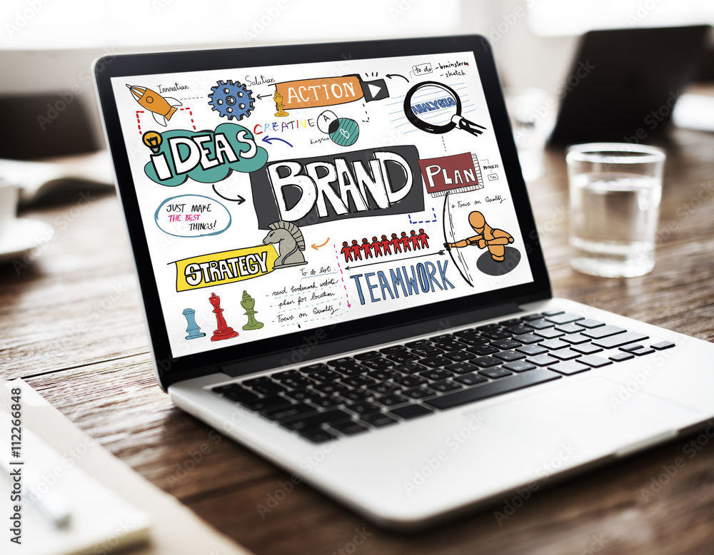 Brand Branding Strategy Marketing Creative Concept Stock Photo | Adobe ...