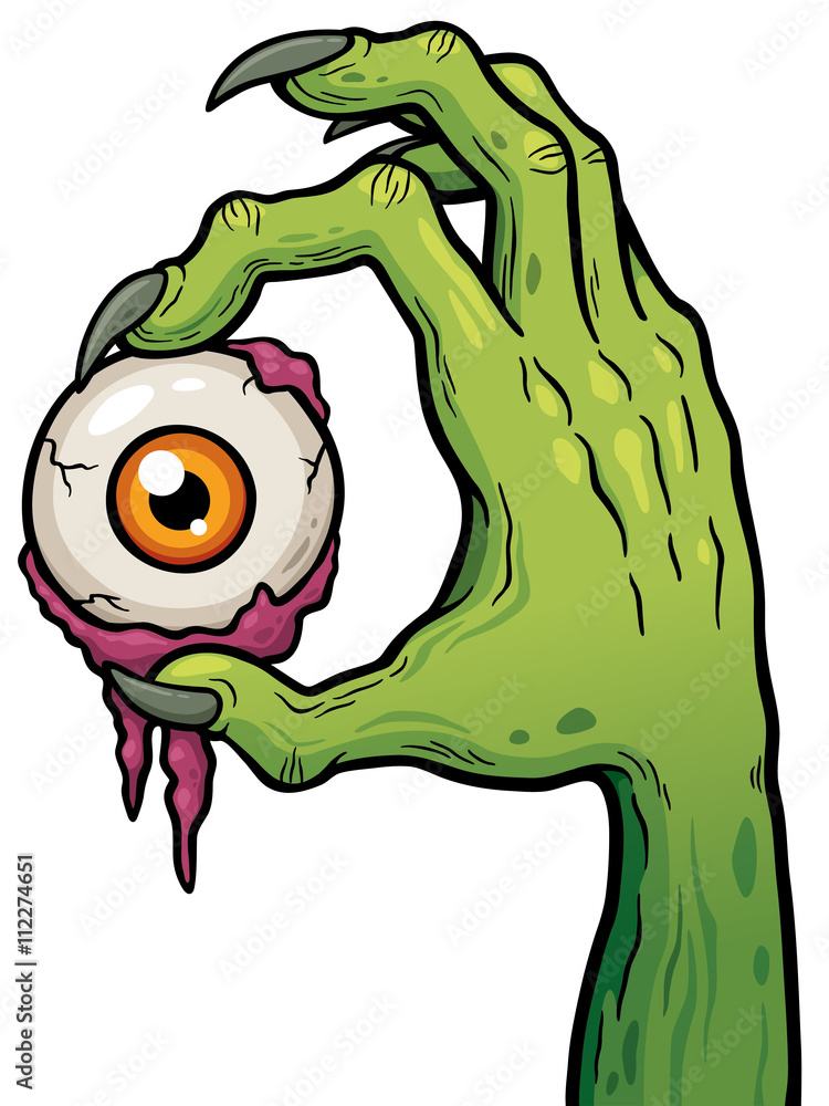 Zombie Cartoon Hand