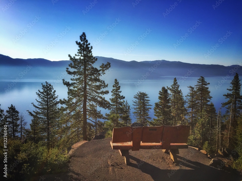 lake tahoe stateline vista Stock Photo | Adobe Stock