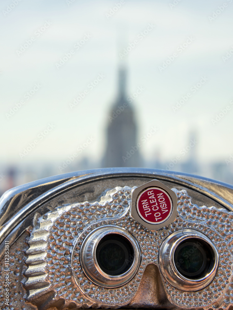 Top of the Rocks, the Rockefeller Center observation deck, one of the ...