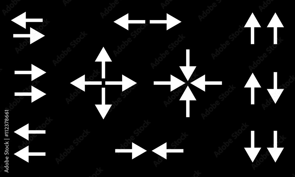 Package icon flatline for designers. Set of icons. Images arrow Stock ...