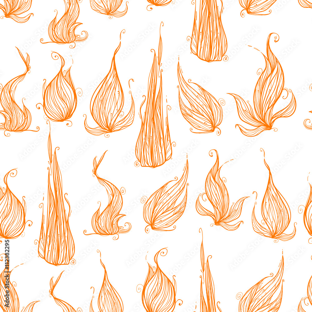Seamless texture with flames. Great textures for your design. Stock ...