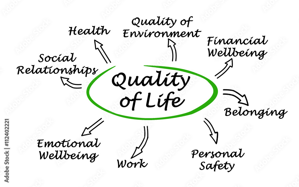 Diagram Of Quality Of Life Stock Illustration Adobe Stock Diagram Of Quality Of Life Stock Illustration Adobe Stock