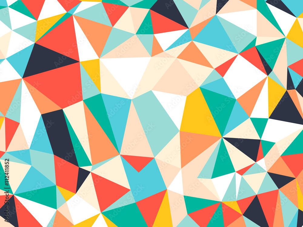 Triangle Geometric Pattern Wallpaper
