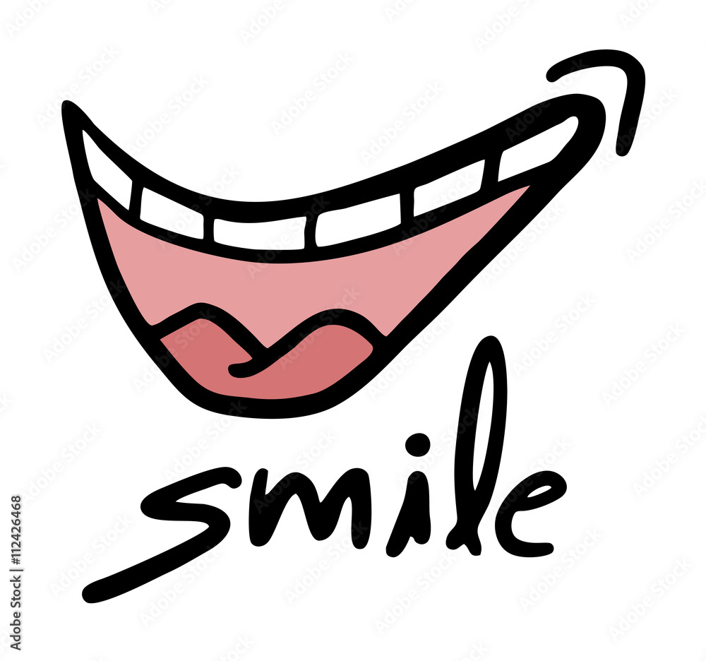 happy expression Stock Vector | Adobe Stock