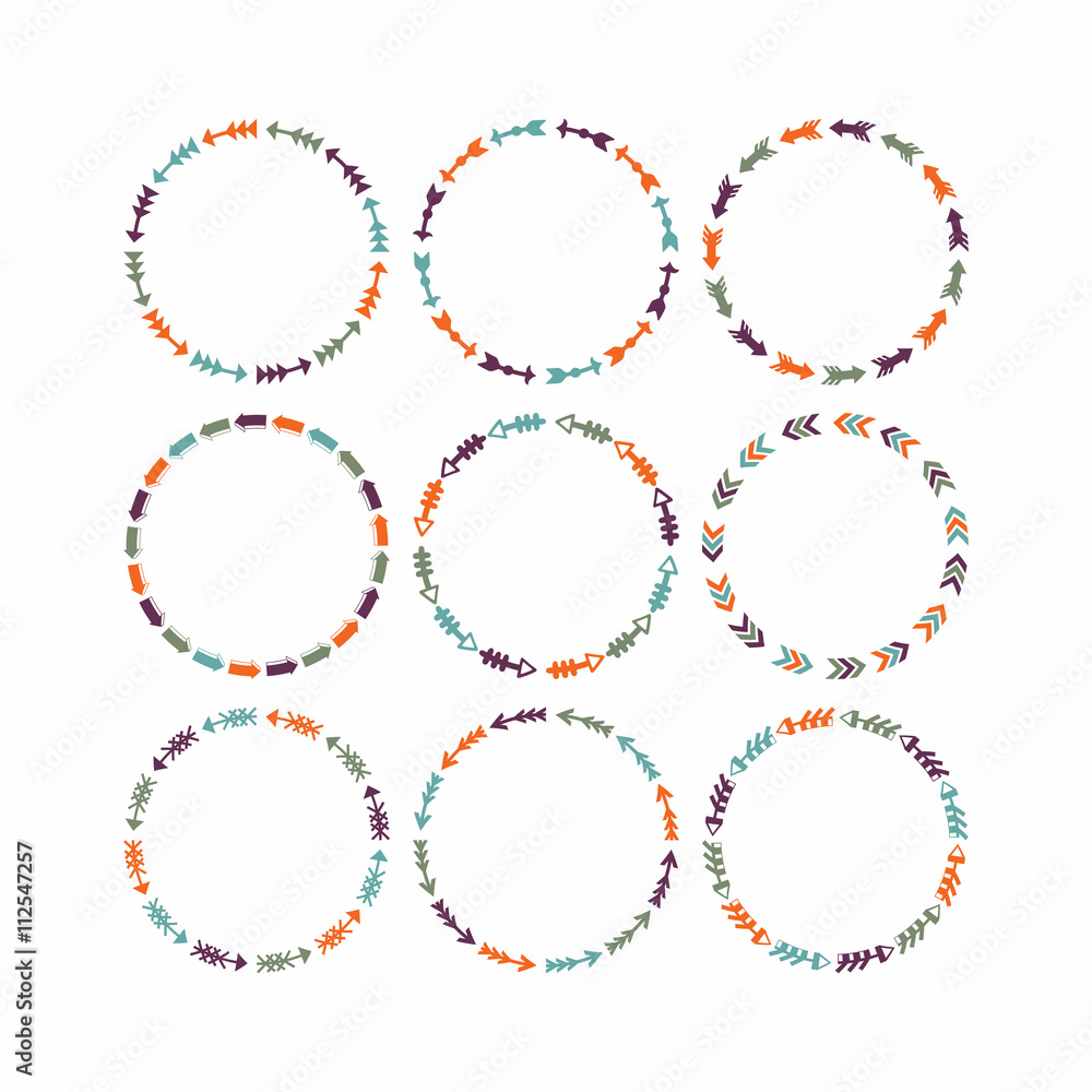 Circle Border Design Pattern