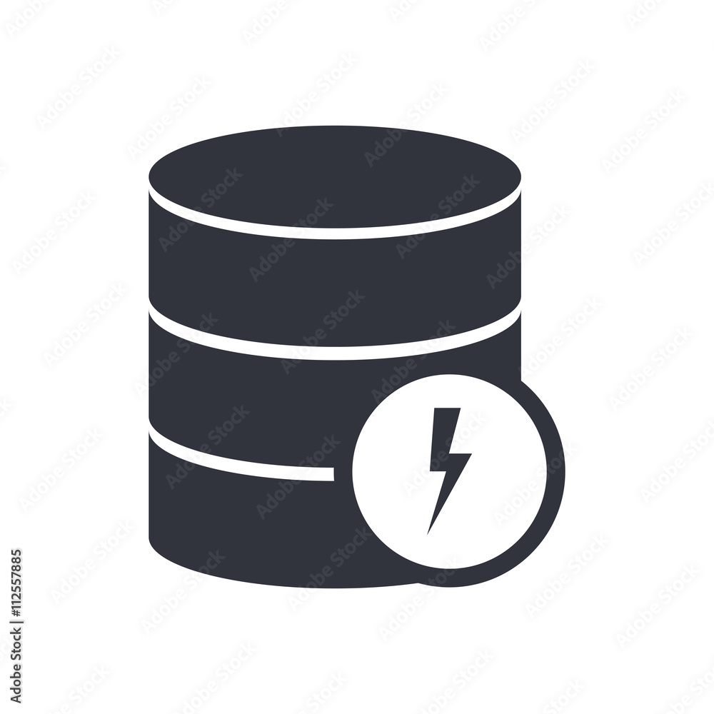 Database Flash Icon, Database Flash Eps10, Database Flash Vector ...