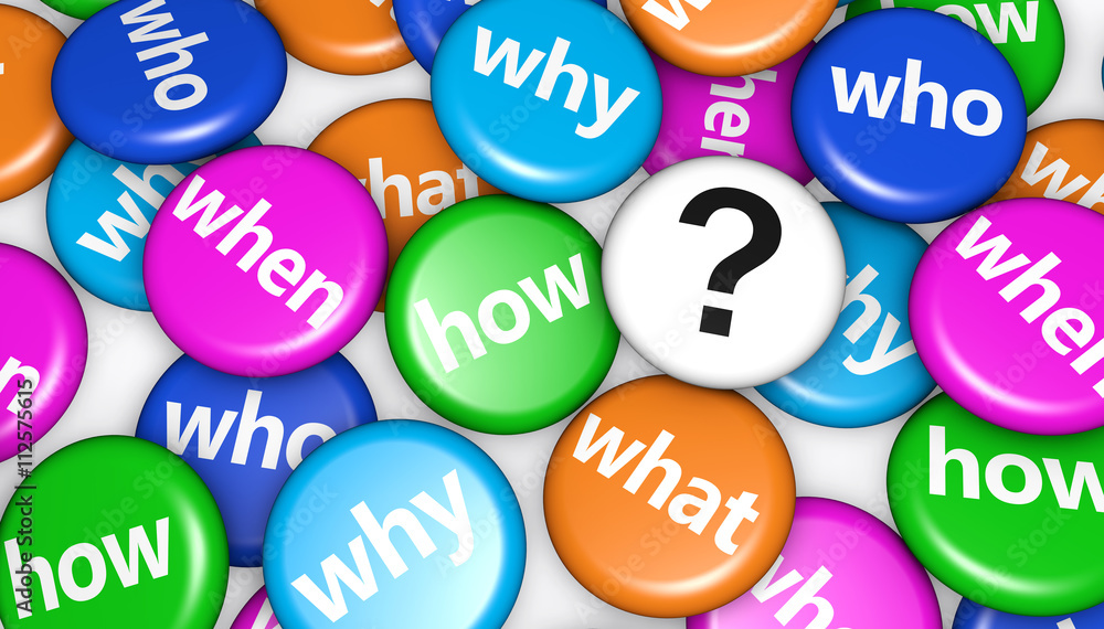 Question Mark And Customer Questions Concept Stock Illustration | Adobe ...