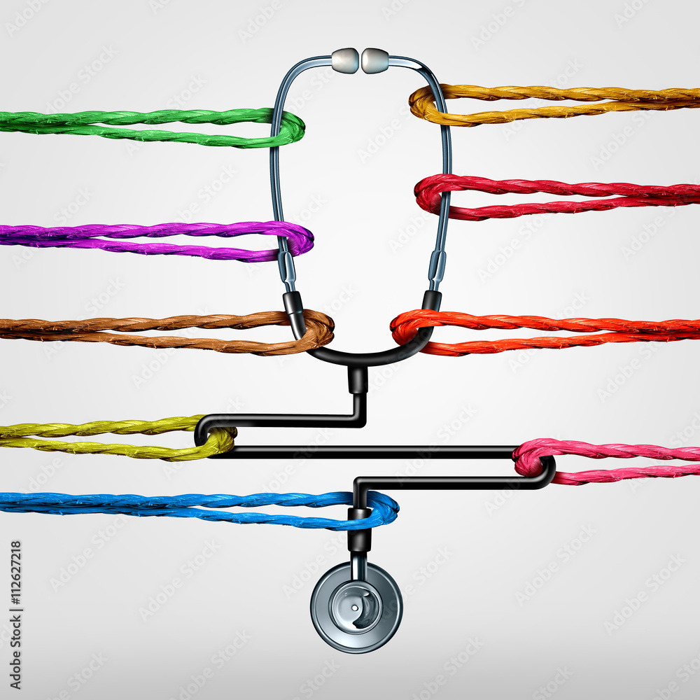 Community Health Care Stock Illustration | Adobe Stock