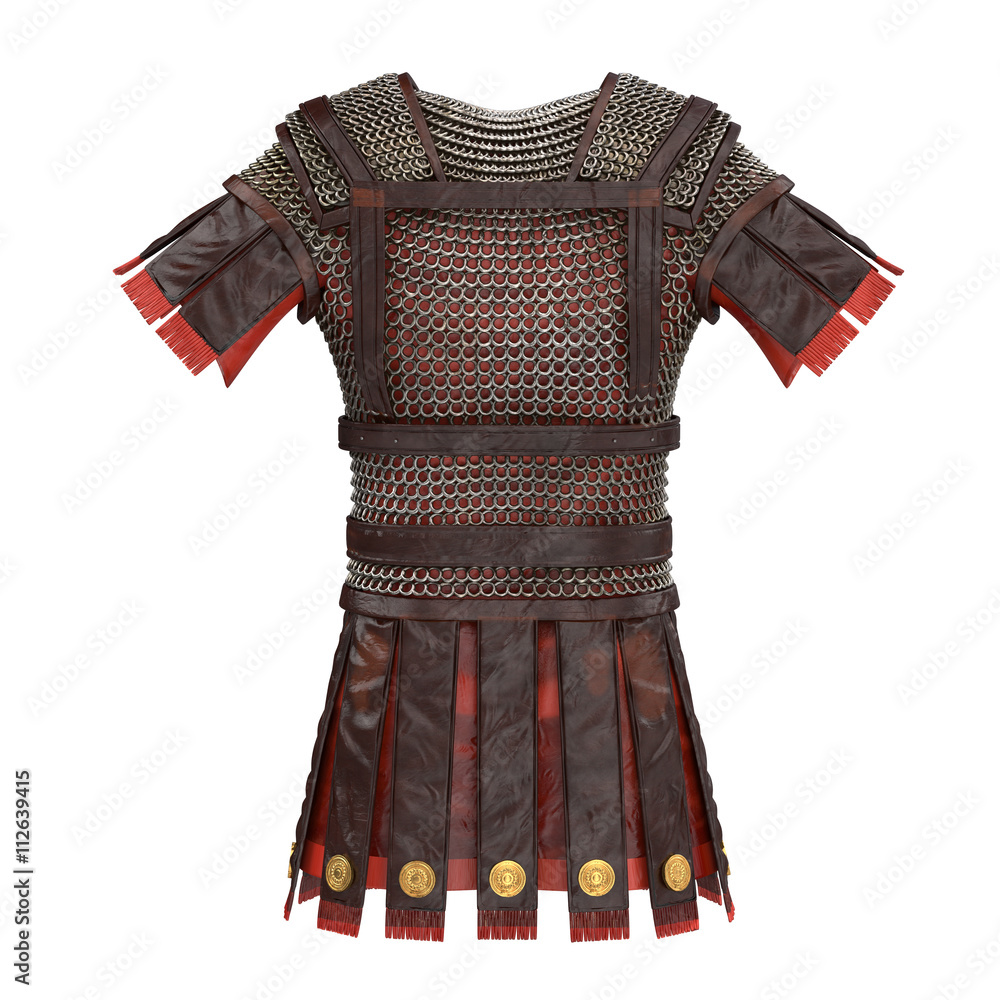 Roman armor 3d illustration Stock Illustration | Adobe Stock