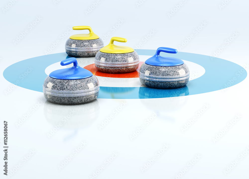 Curling Stone Dimensions