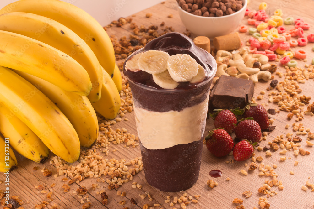 Traditional Brazilian Acai Stock Photo | Adobe Stock