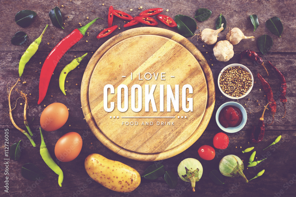 I Love Cooking Wallpaper