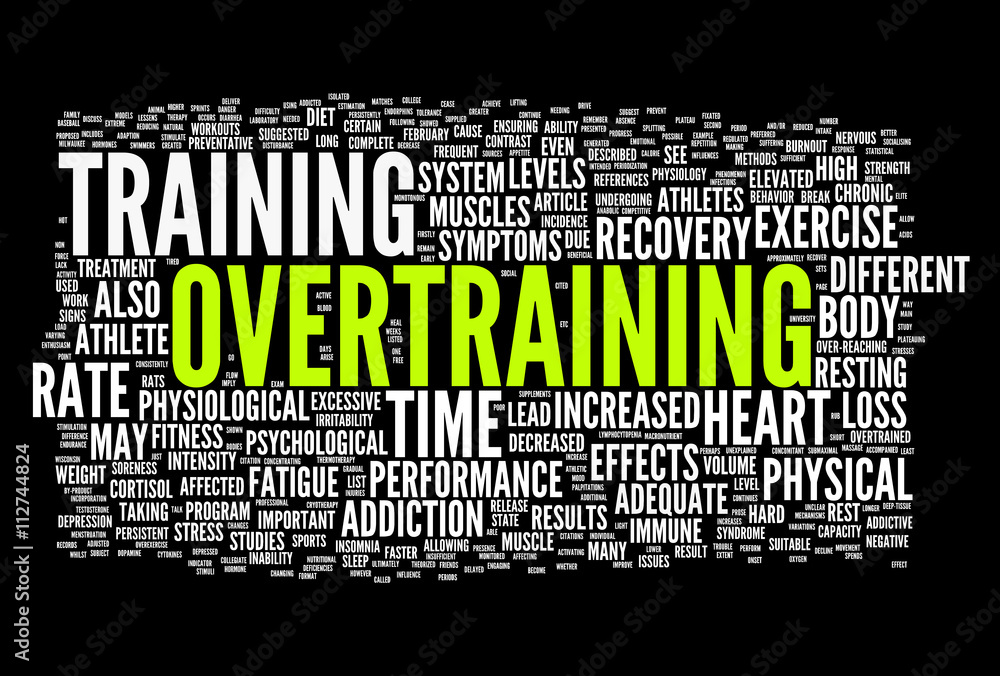 Overtraining Stock Illustration | Adobe Stock