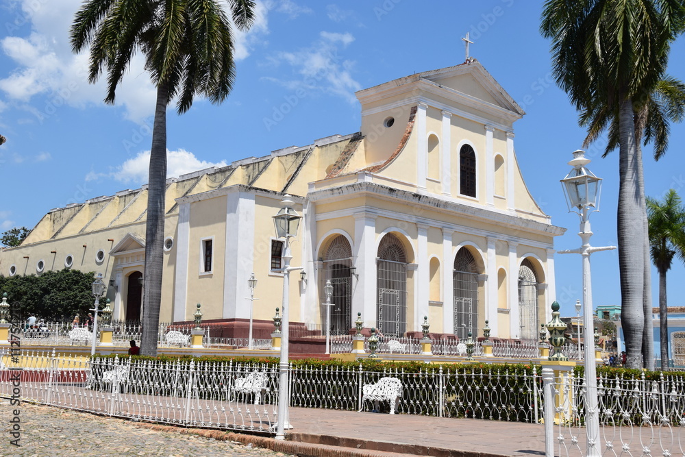 Plaza Mayor in Trinidad Stock Photo | Adobe Stock