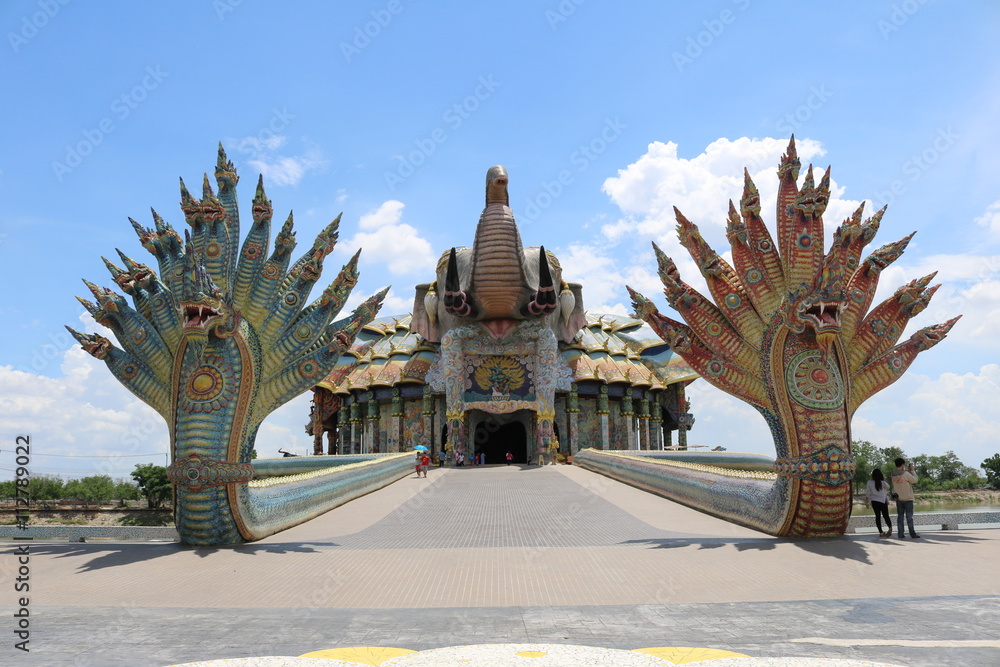 Luang Phor Koon Museum in small village called Ban Rai, Dan Khun Thod ...
