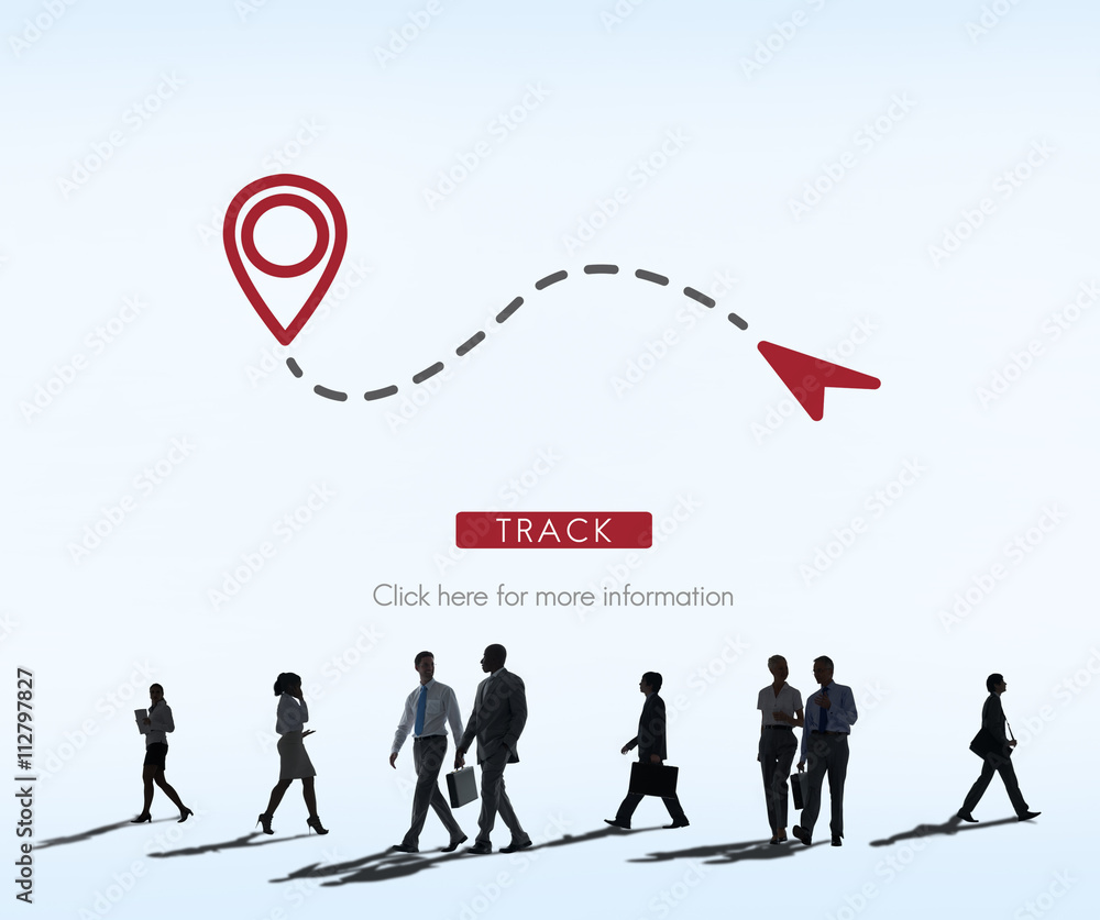 Route GPS Location Direction Position Transport Concept Stock Photo ...
