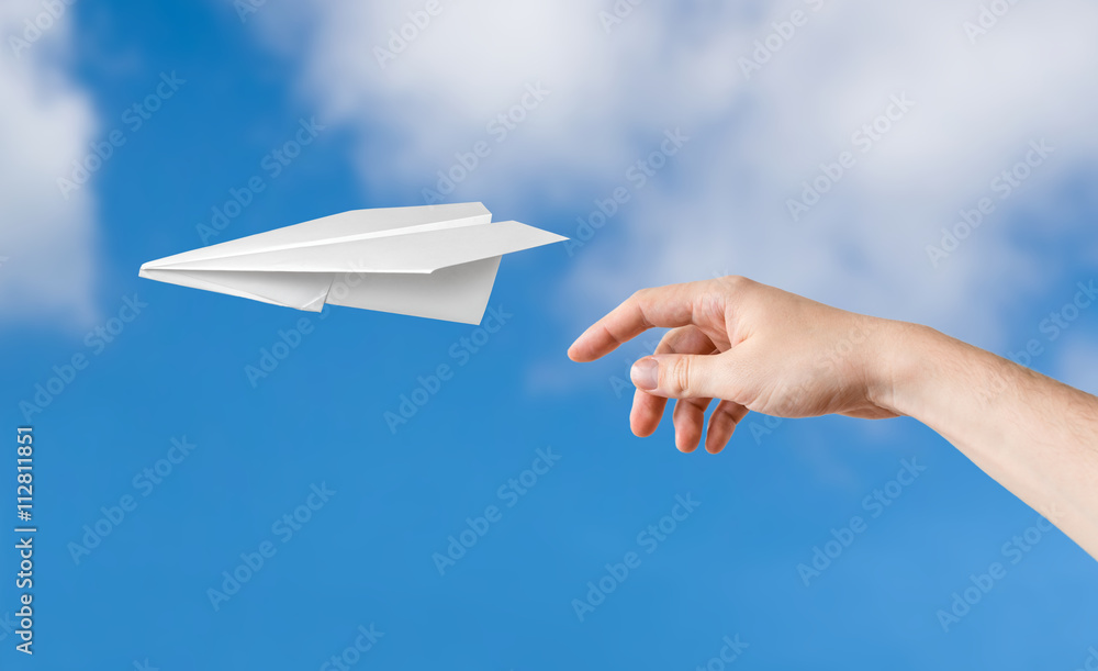 Paper Airplane Photography