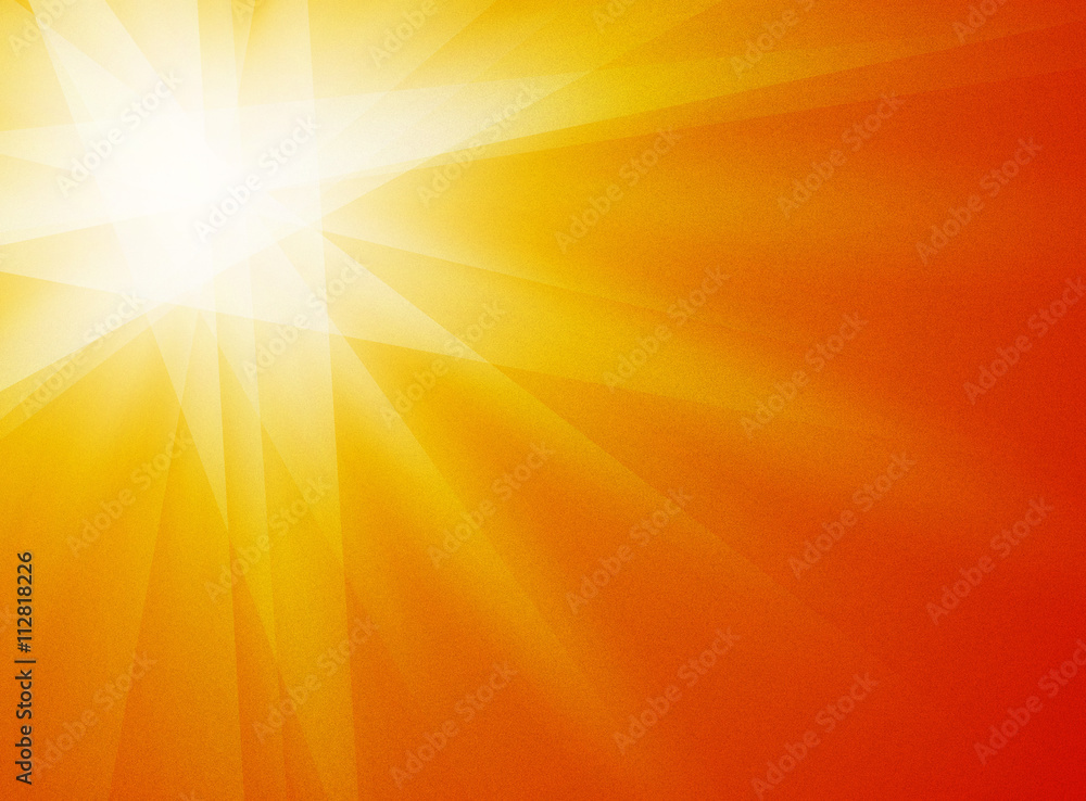 orange yellow rays sun texture grain background Stock Illustration ...