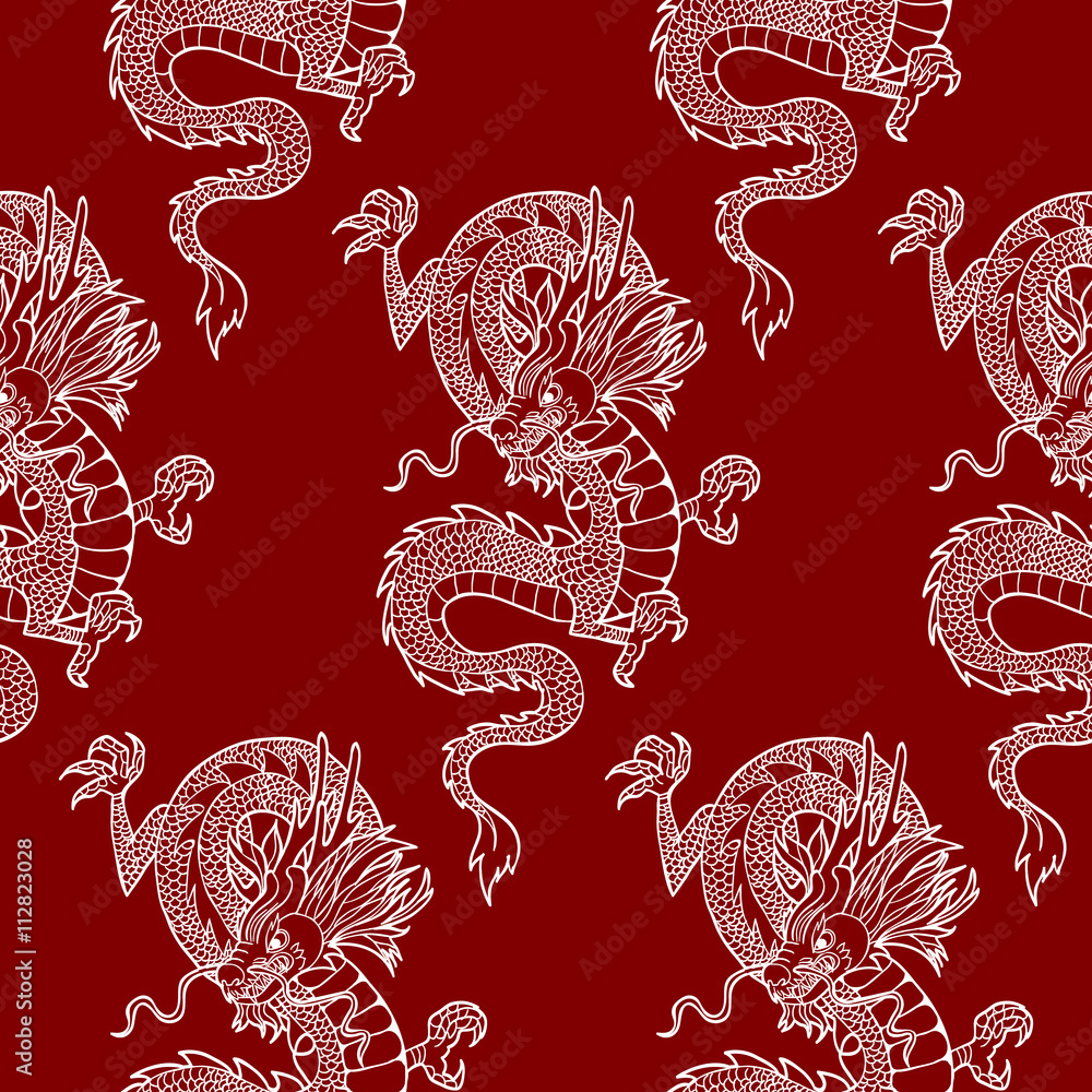 Red Dragon Pattern