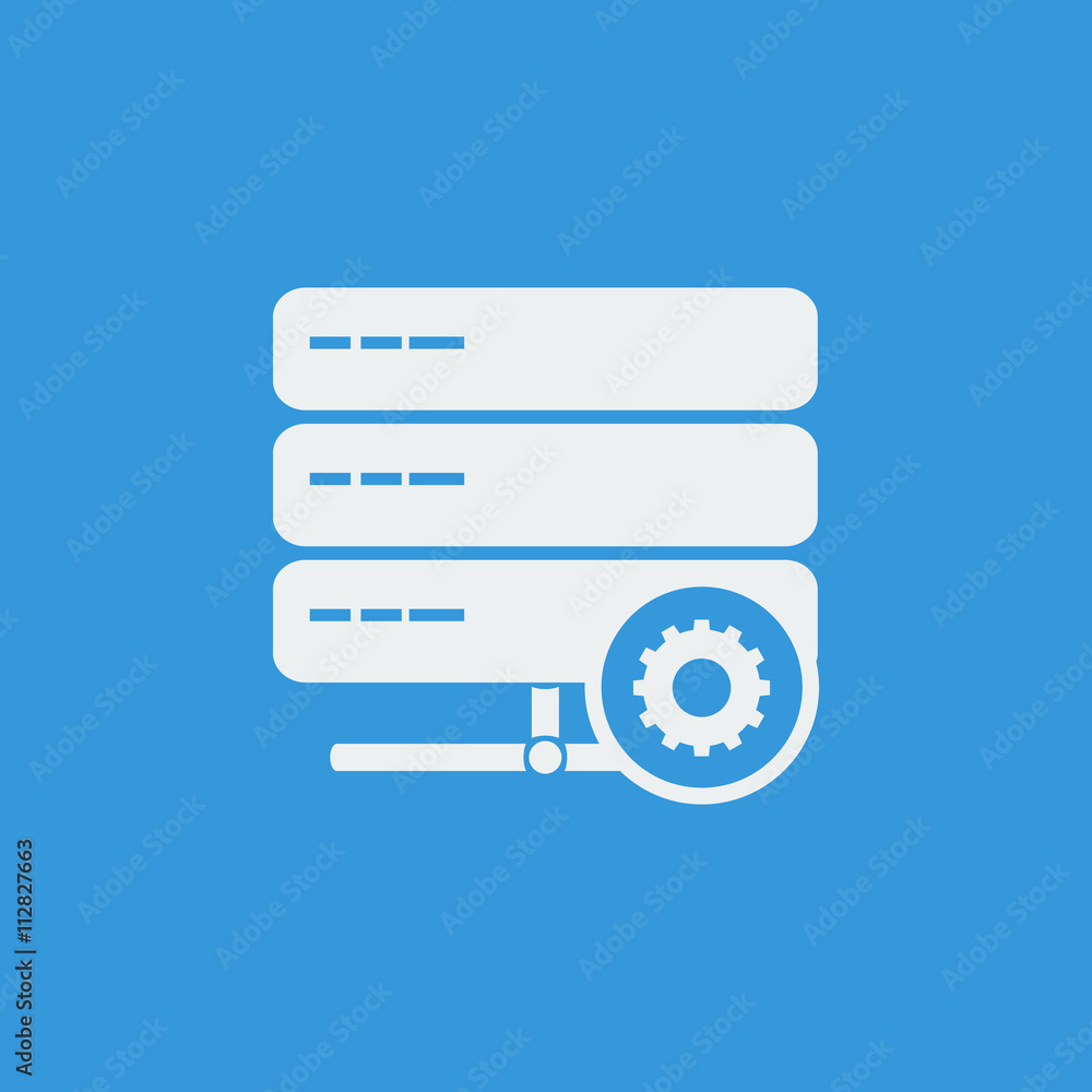 Server Settings Icon, Server Settings Eps10, Server Settings Vector ...