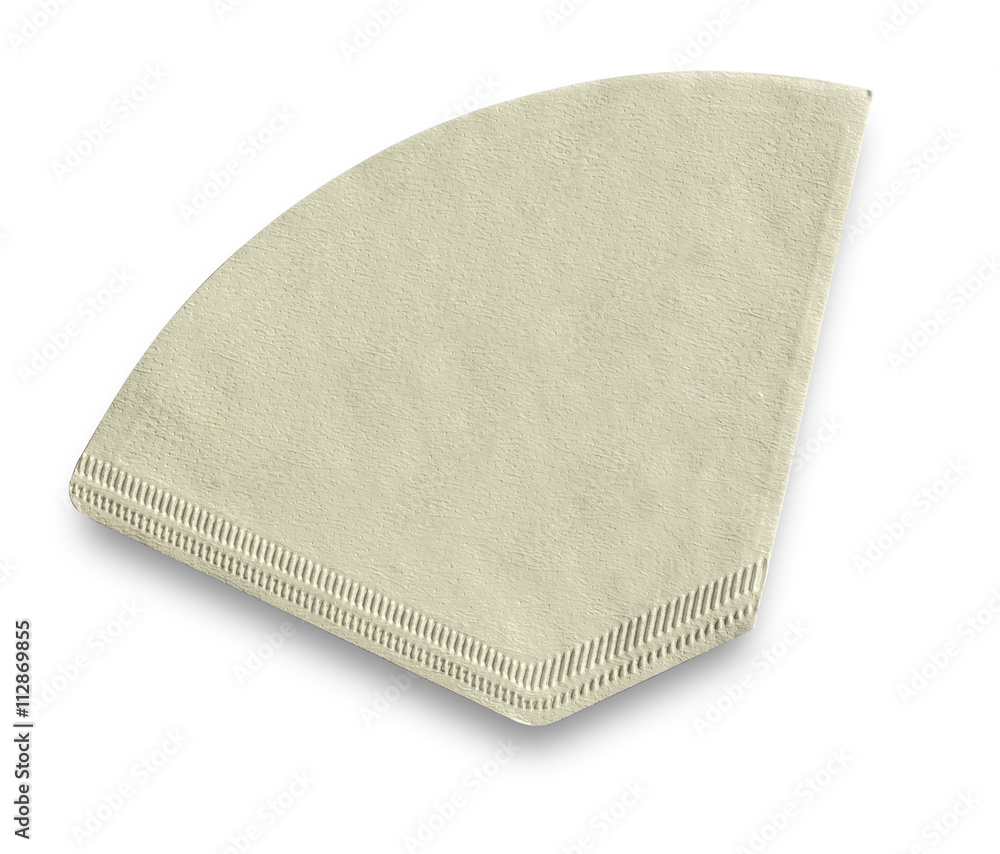 Coffee filter isolated Stock Photo | Adobe Stock