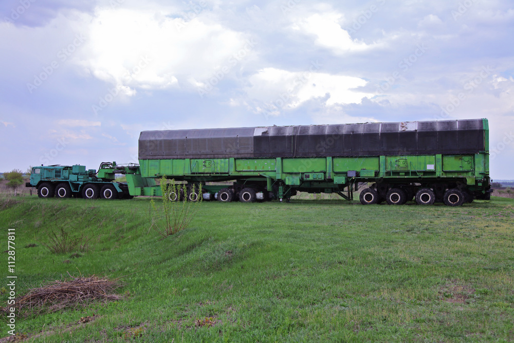 Military tractor MAZ-537 has been widely used in military roles ...