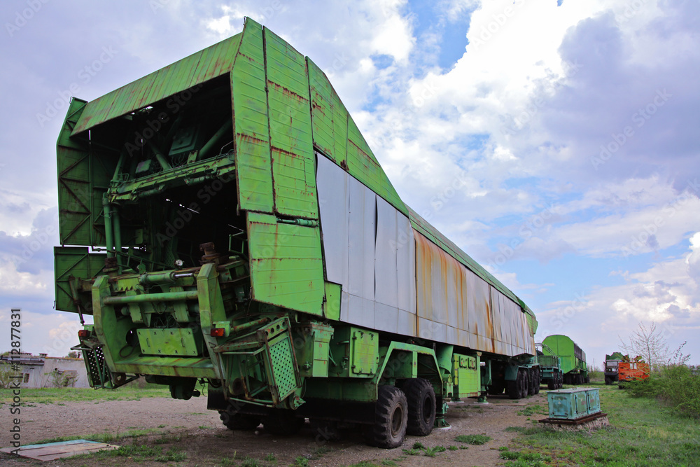 Military tractor MAZ-537 has been widely used in military roles ...