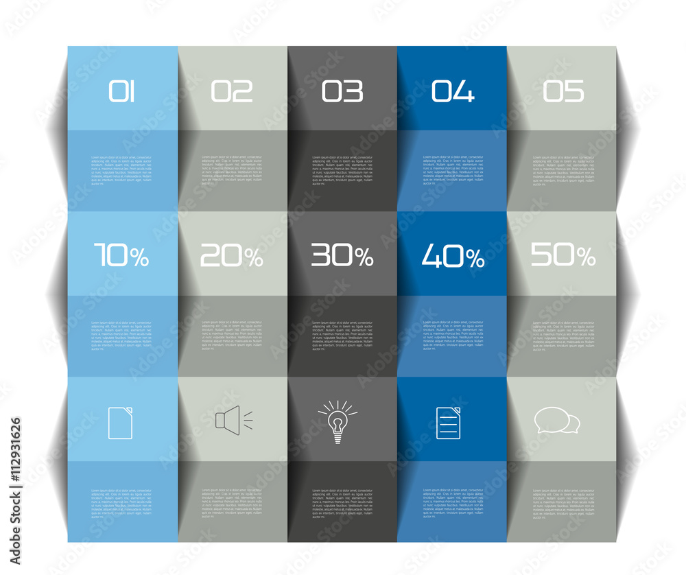 Table template. Schedule table. 3D table. Business table. Brochure ...