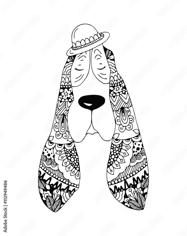 Scribble Art Coloring Pages