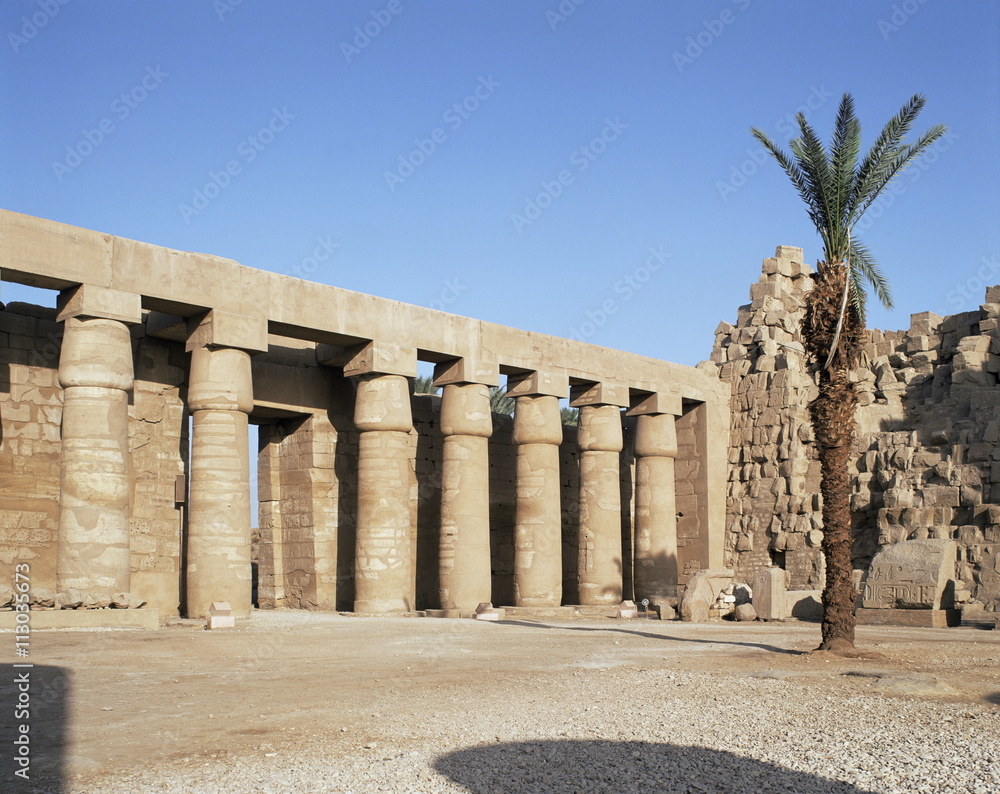Temple Of Amun At Karnak