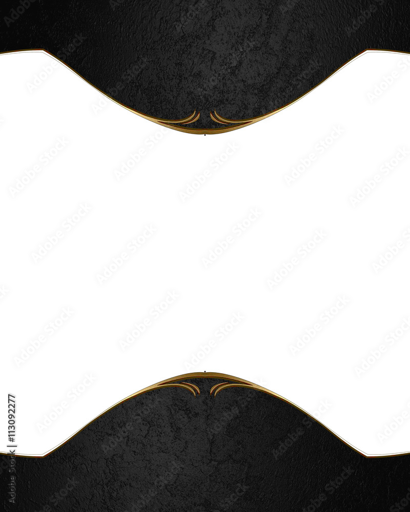 Black frame. Template for design. copy space for ad brochure or ...