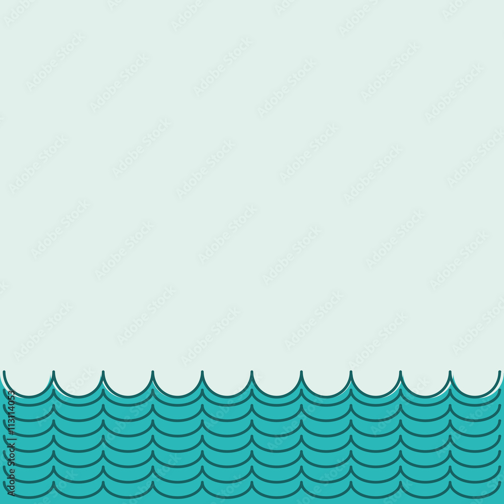 maritime background design Stock Vector | Adobe Stock