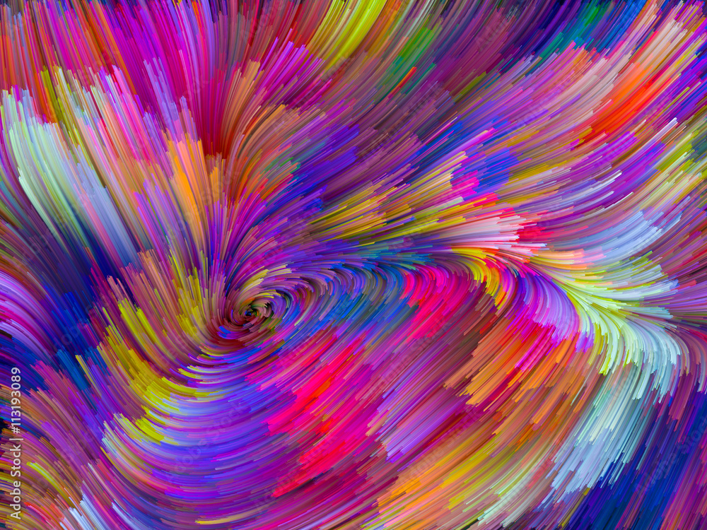 Virtual Color Vortex Stock イラスト | Adobe Stock
