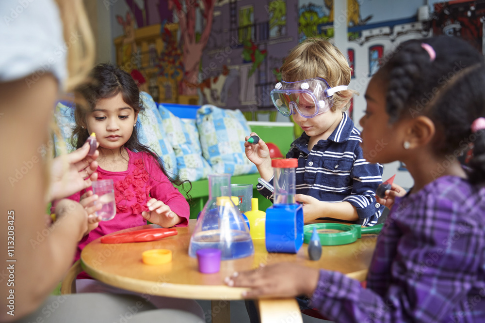 Science Table Preschool