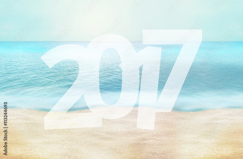 2017 summer time golden paradise photo and 3D render background Stock ...