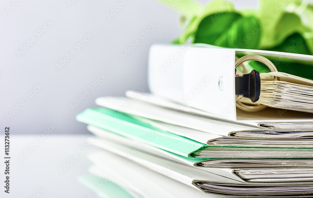 Files. Pile of paperwork Stock Photo | Adobe Stock