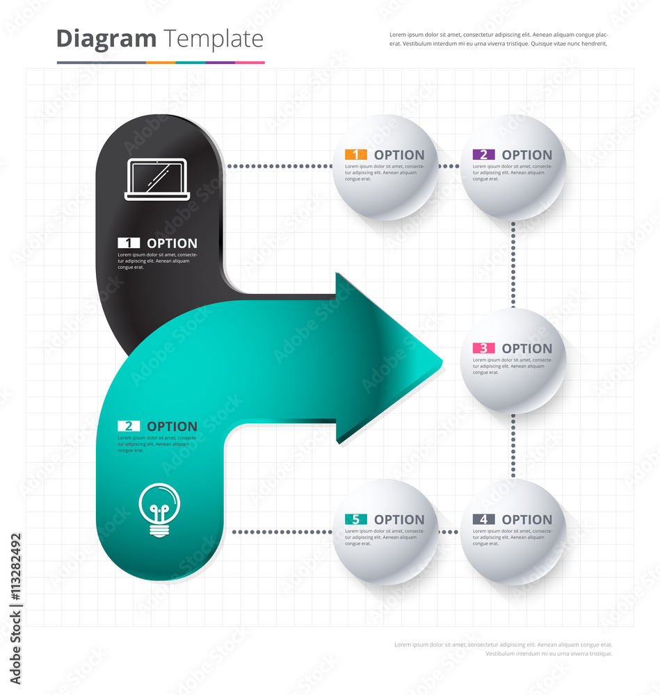 Diagram Template, Organization chart template. flow template, blank ...