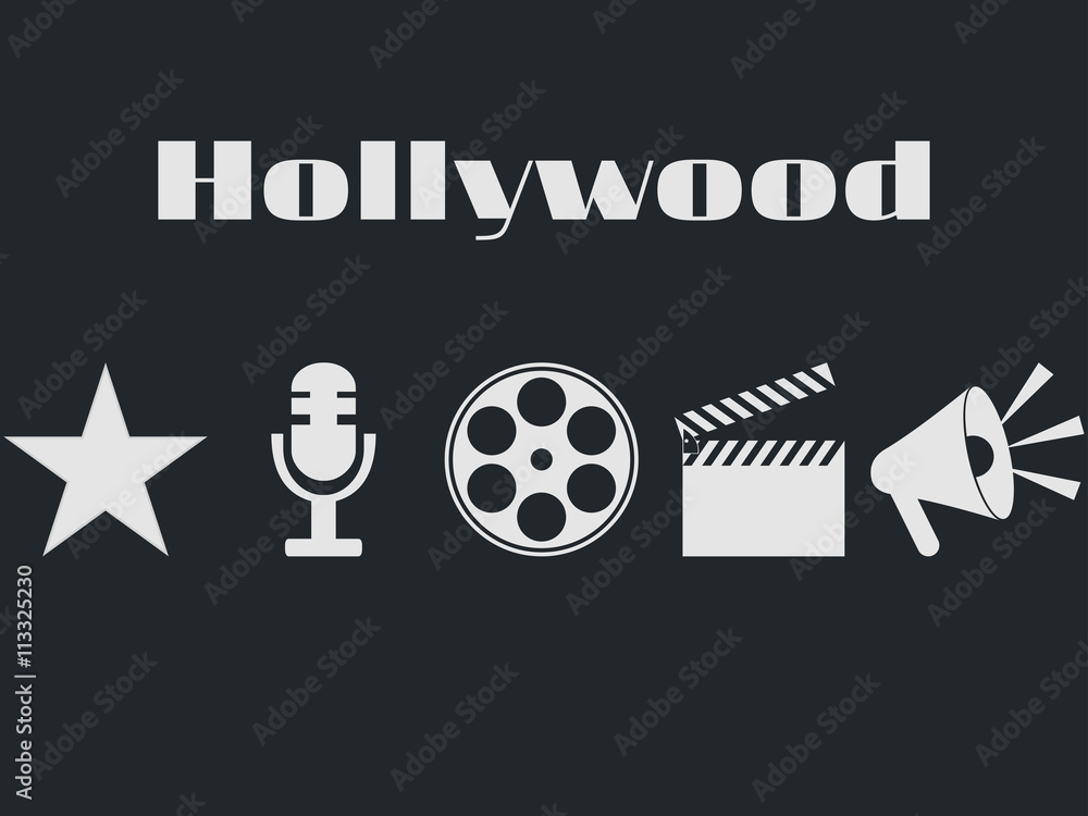 Hollywood Film Reel Clip Art