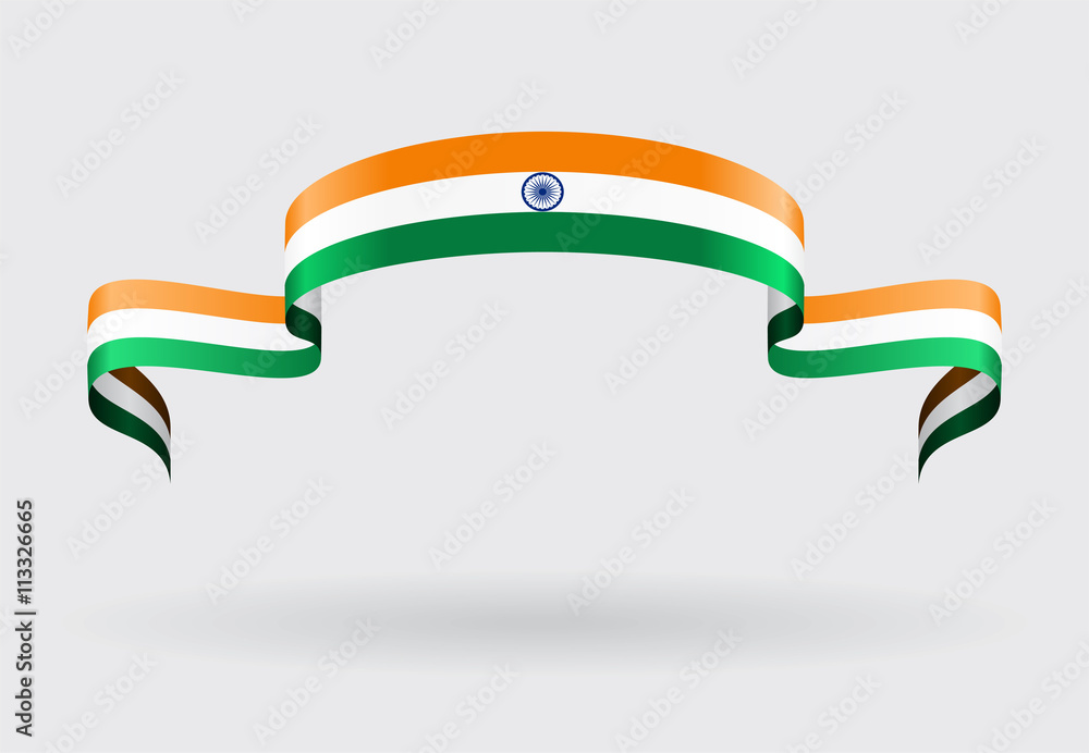 Indian Flag Background Vector